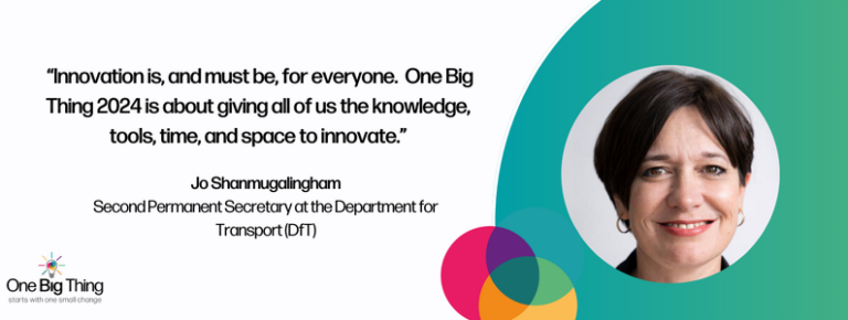 One Big Thing 2024: One Big Thing starts with One Small Change – A ...